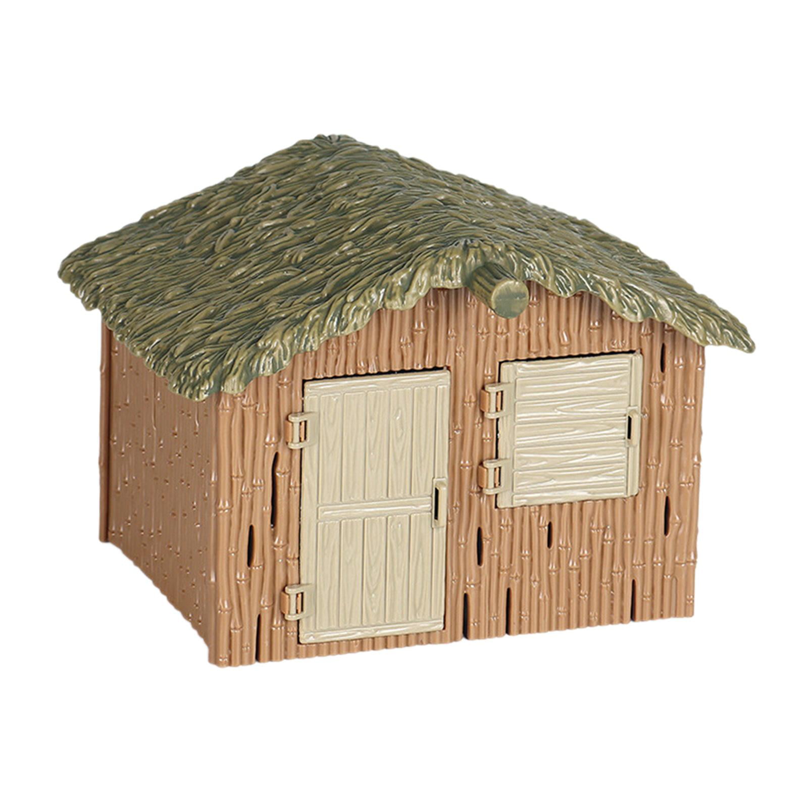 Almencla Farmhouse Building Toy,Farm House Model,Yard Building Model ...