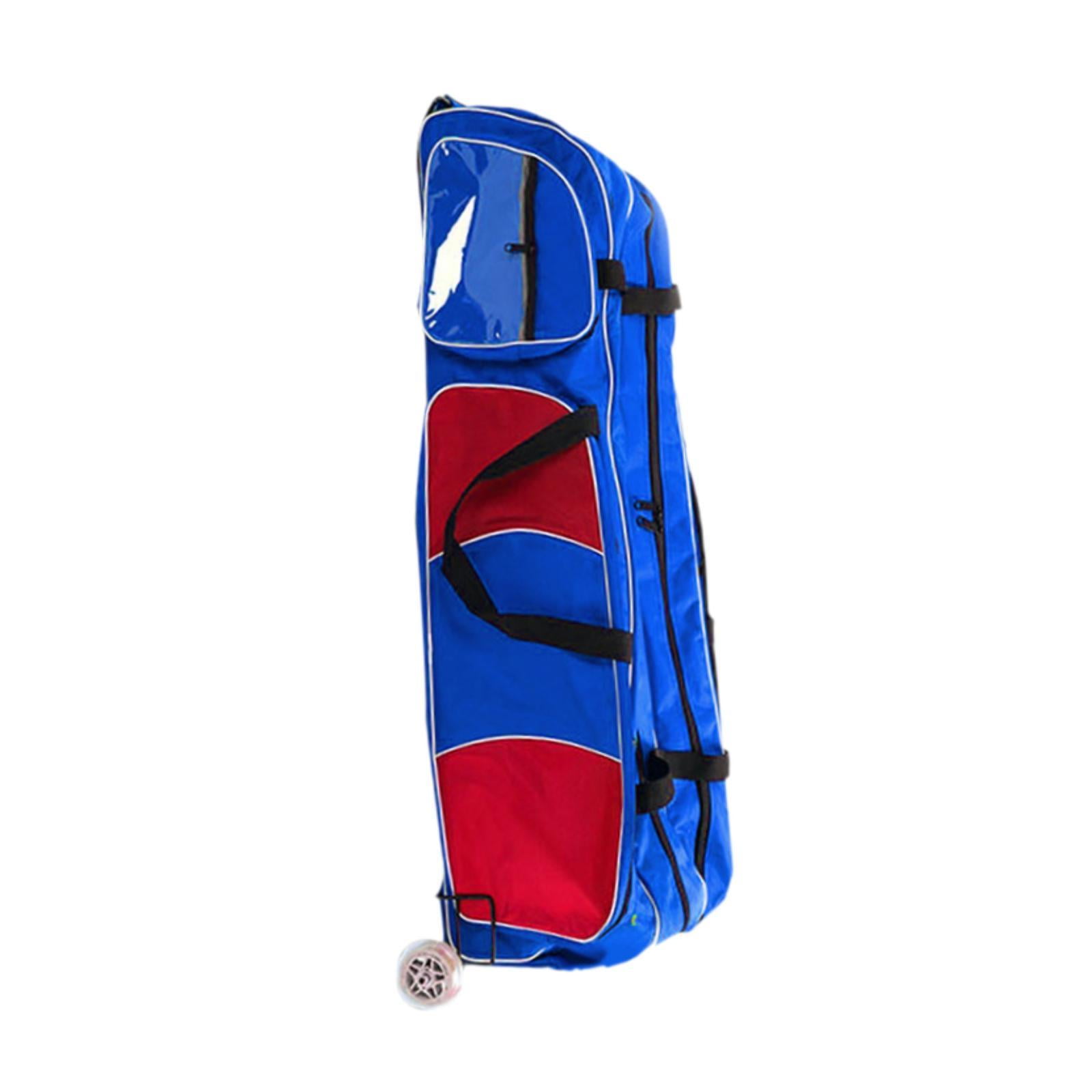 Almencla Fencing Bag Draw Bar Bag with Wheels Oxford Cloth Holder with ...