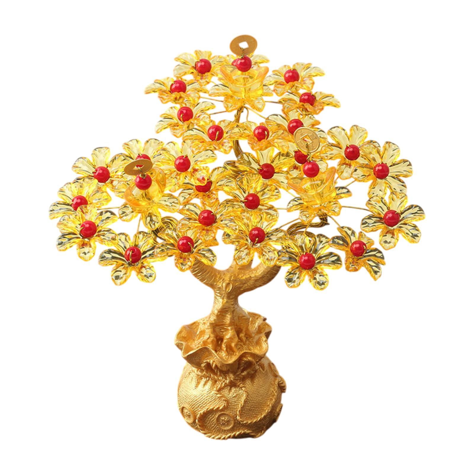 Almencla Feng Shui Money Tree DIY Handmade Kit Art Crafts for Entrance ...