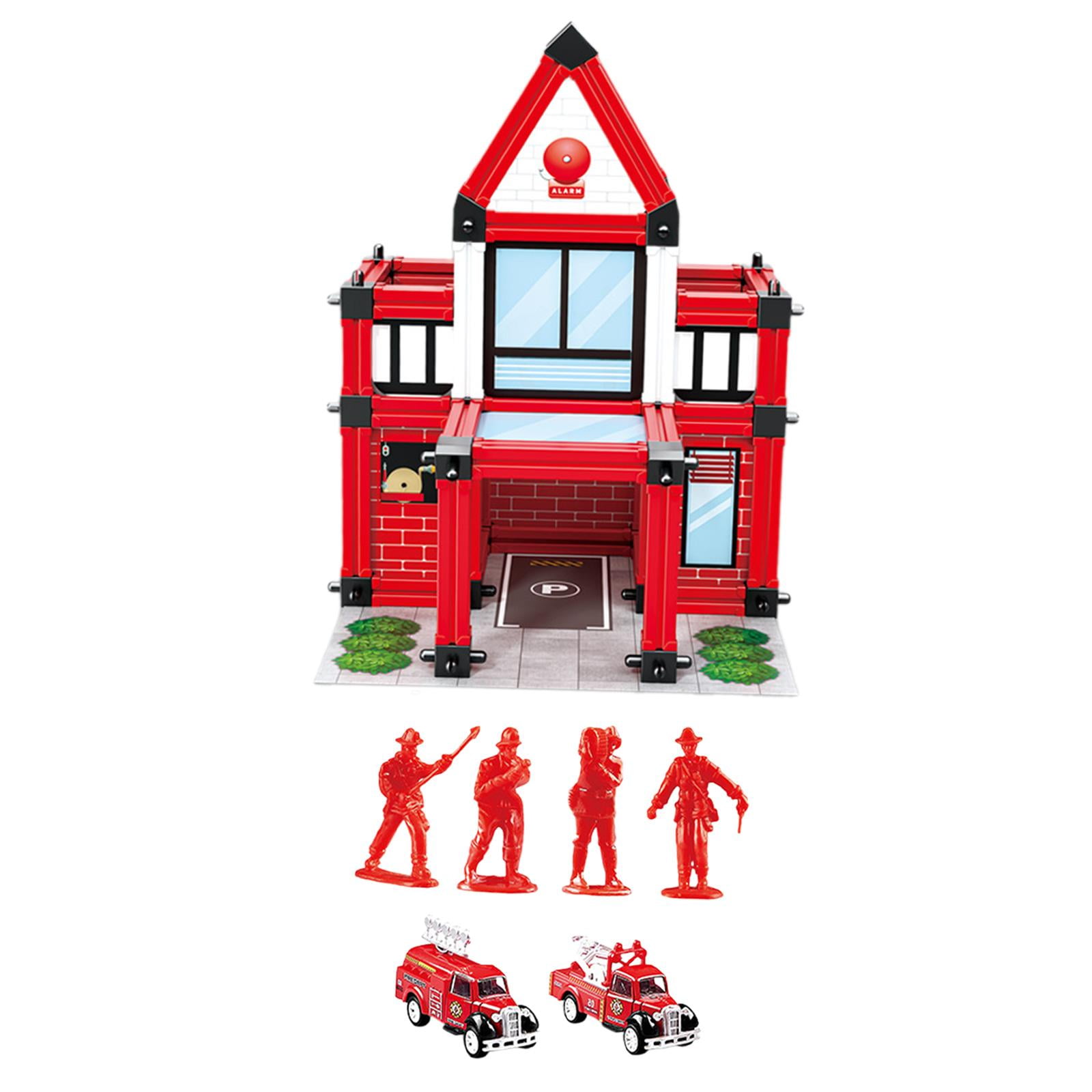 Almencla Fire Station Building Kit Architecture Building Model ...