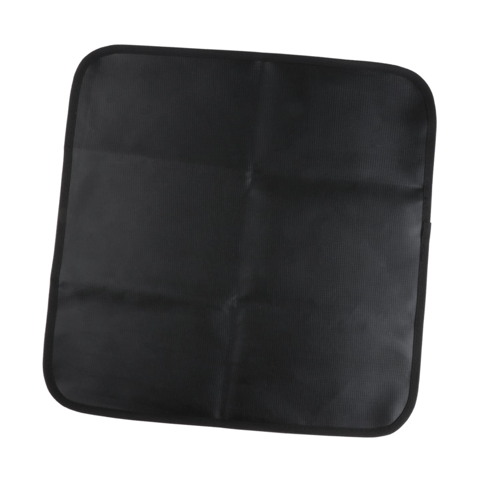 Almencla Fireplace Mat Fire Resistant Under Grill Mat for Patio M ...
