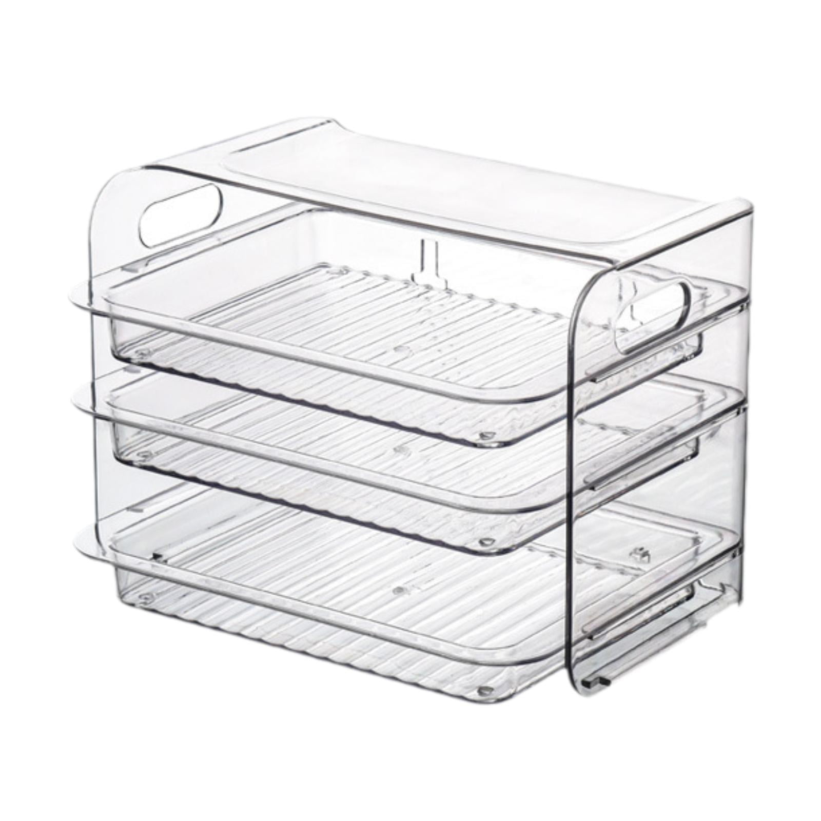 Almencla Food Preparation Plate Multi Layer Food Prep Tray for Home ...