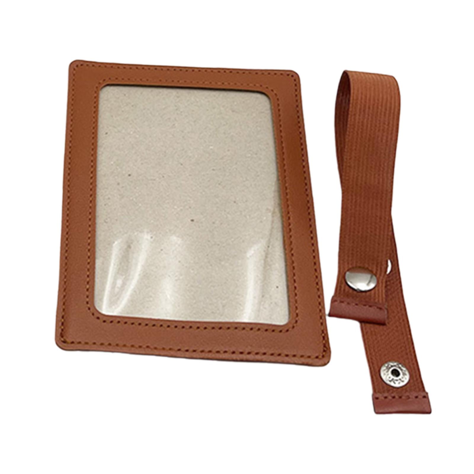 Almencla Generic Visor Picture Frame Car Photo Frame Easily Install PU ...