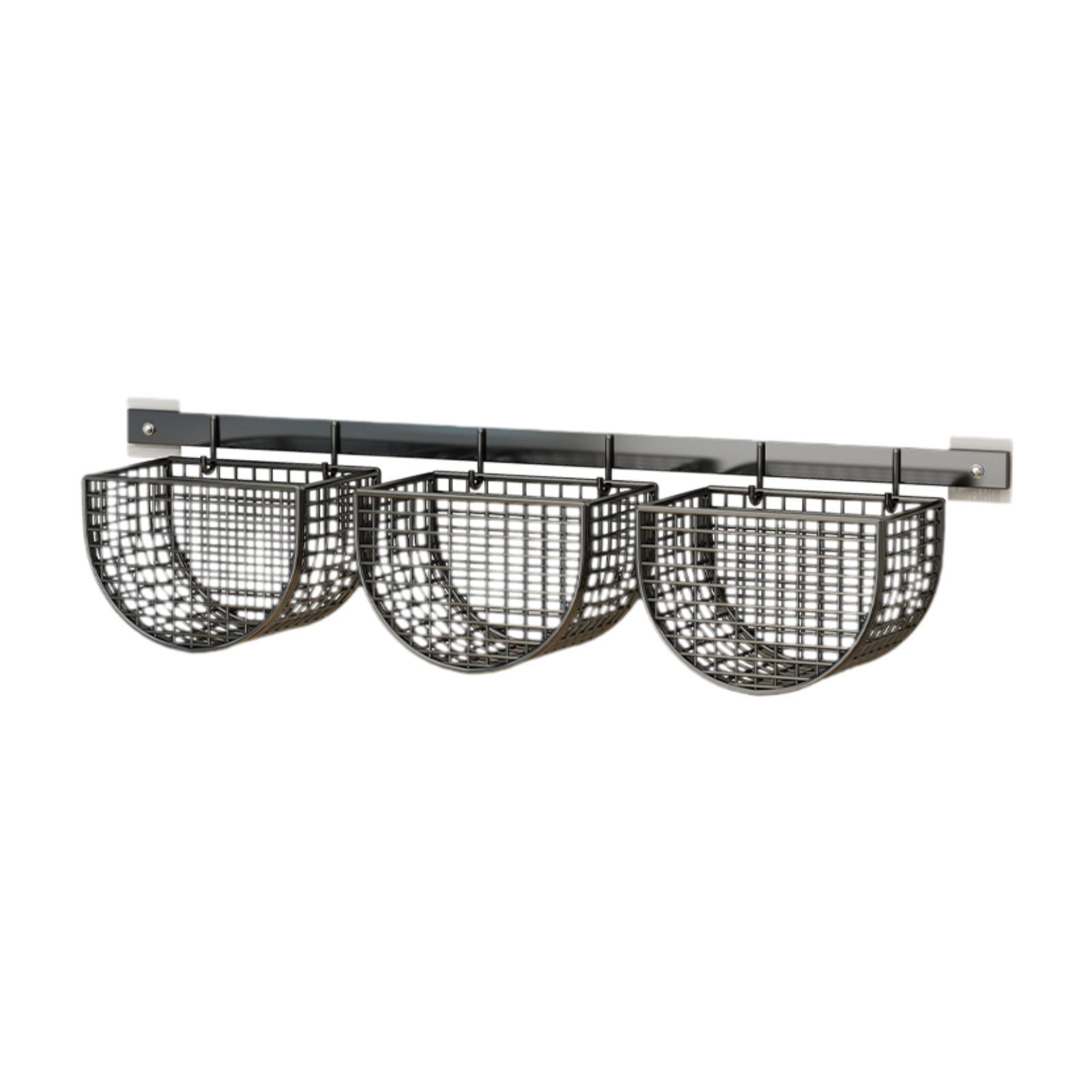 Almencla Hanging Basket Garlic Keeper Storage Basket Ginger Garlic ...