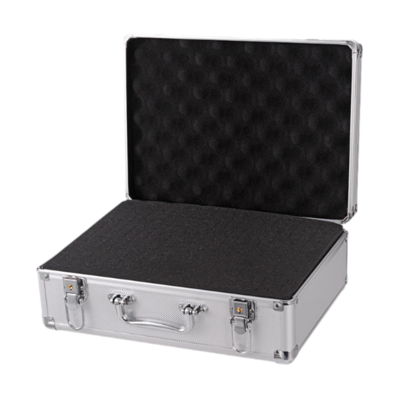 Almencla Hard Shell Carrying Case Equipment Storage Case Briefcase File ...