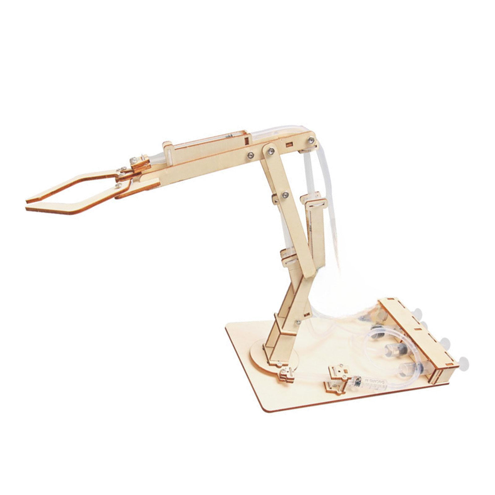 Almencla Hydraulic Lifting Robotic Arm Science Experiment Building Kits ...