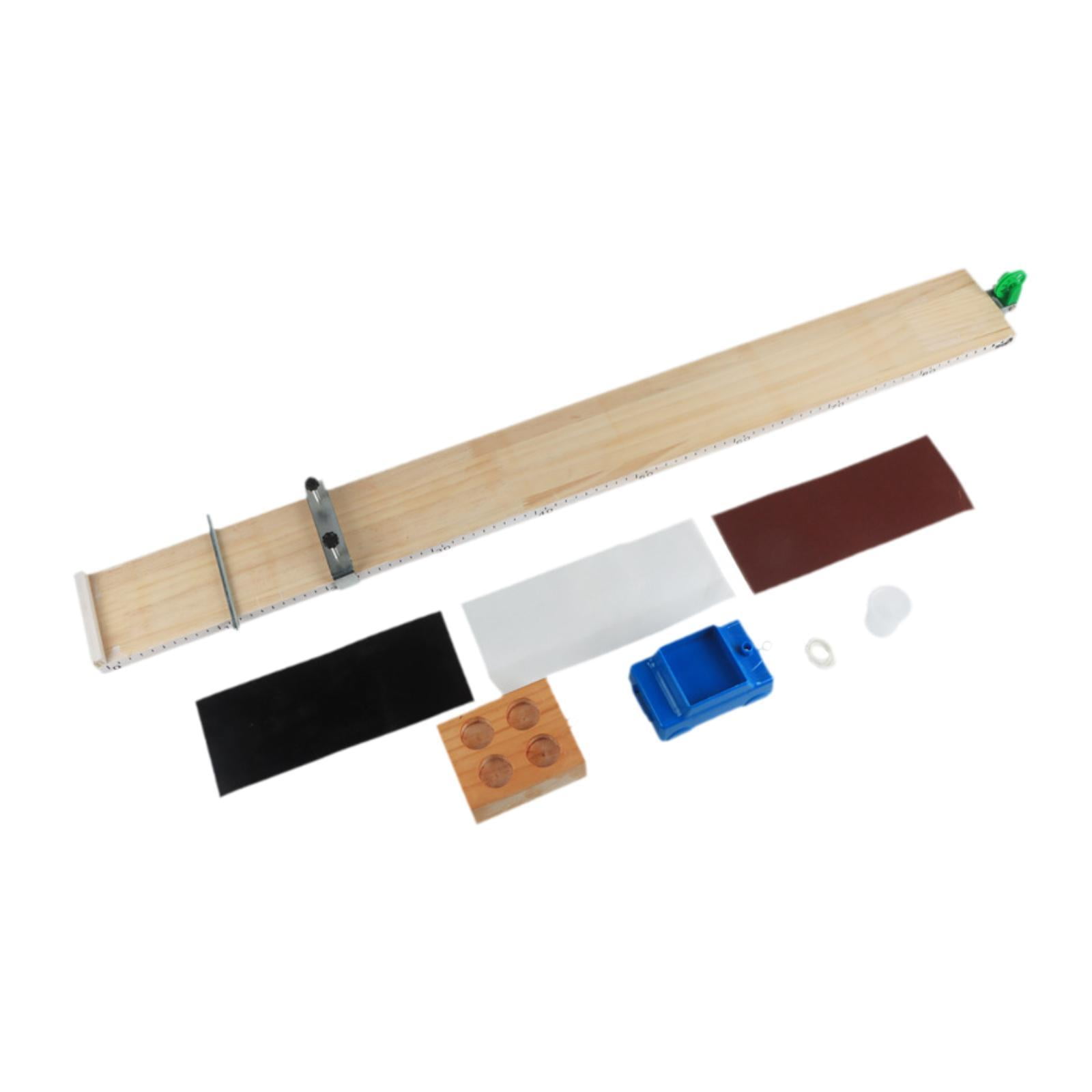 Almencla Inclined Plane Car Pulley Board Kit Physics Experiments Simple ...
