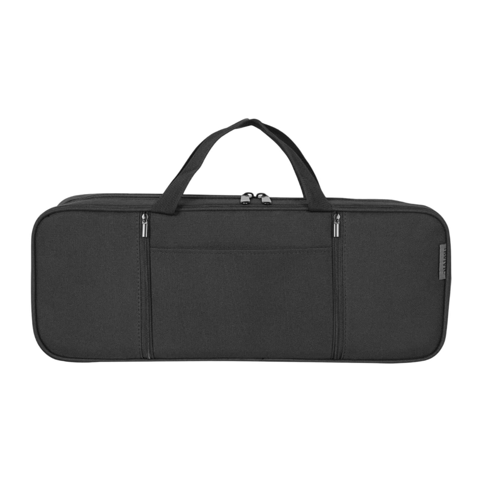 Almencla Keyboard Bag Case,Keyboard Carrying Cover,with Handle,Black ...