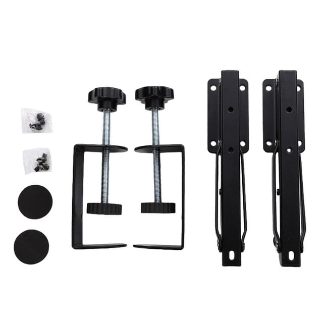 Almencla Keyboard Tray Clamp Mount Folding Keyboard Drawer Clamp ...