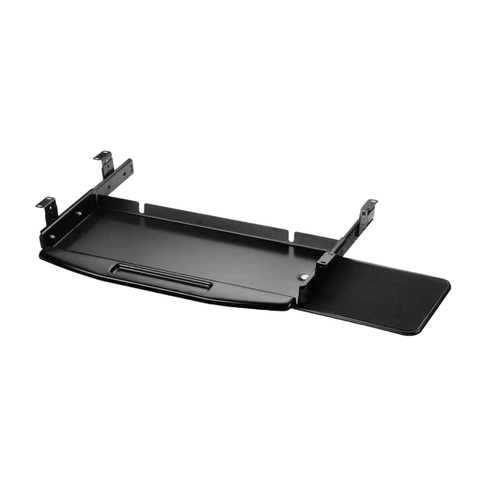 Almencla Keyboard Tray under Desk Pull Out with Foldable Mouse Tray ...