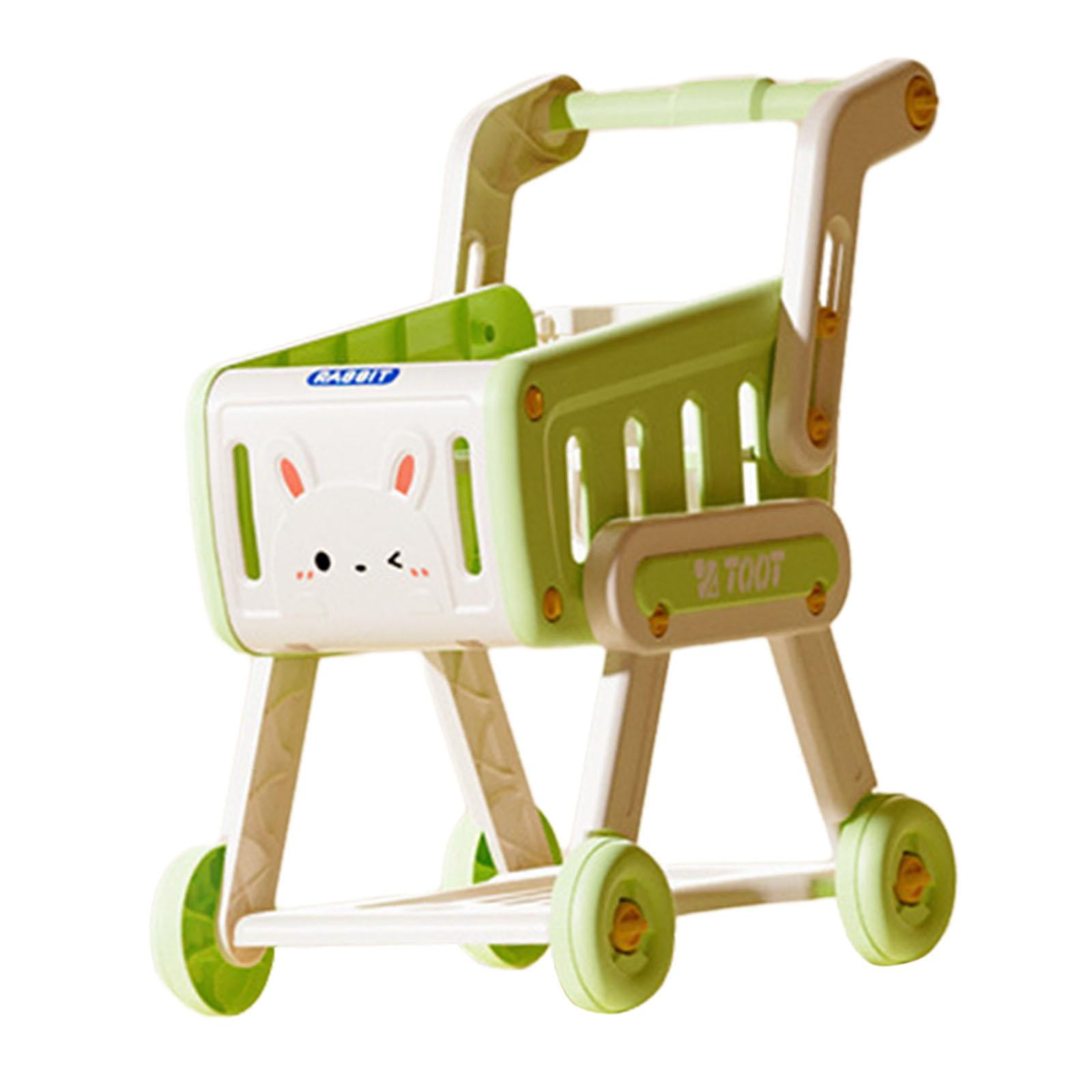 Almencla Kids Shopping Cart Creative Toys Pretend Play for Children ...