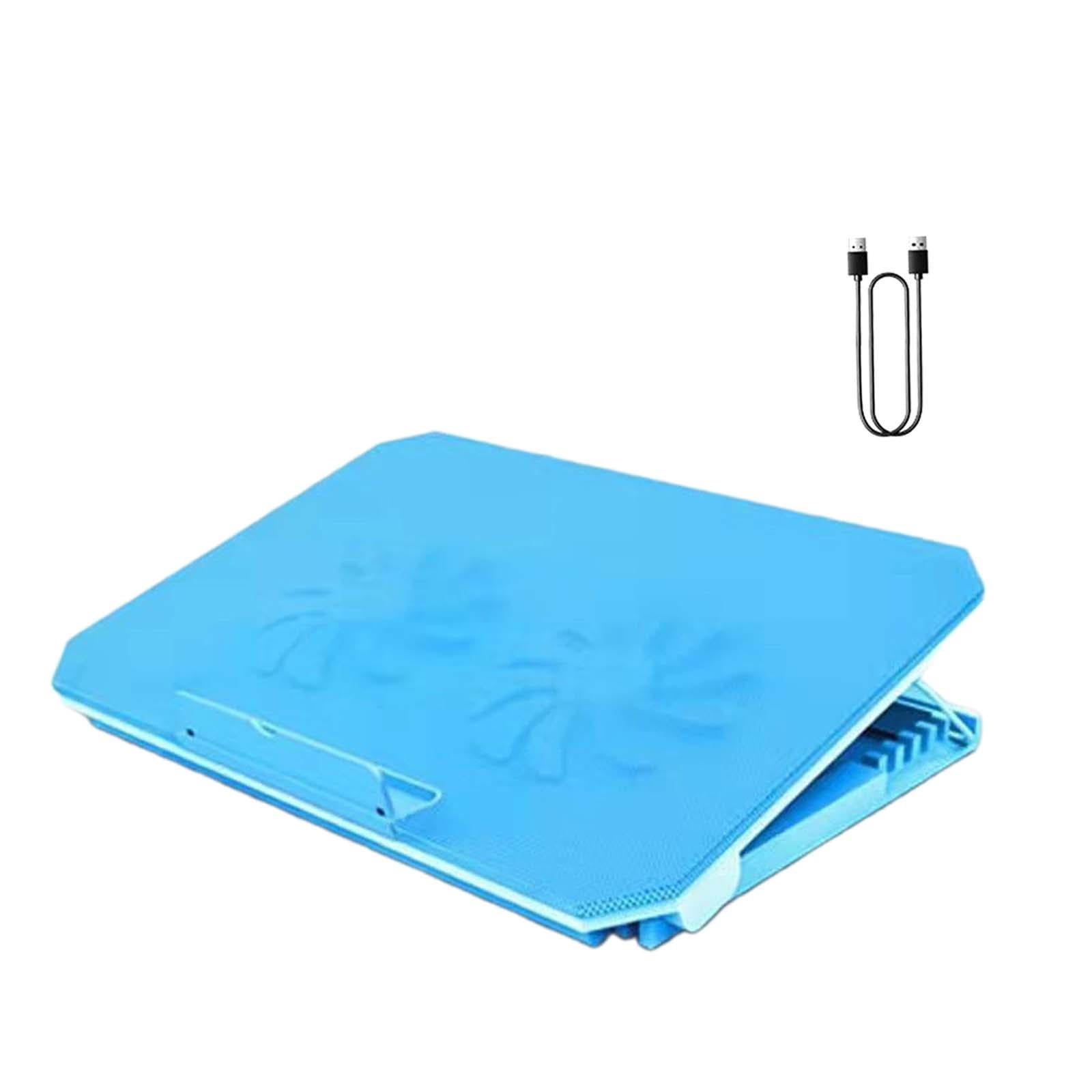Almencla Laptop Fan Cooling Stand 2 USB Ports Accessory Portable ...