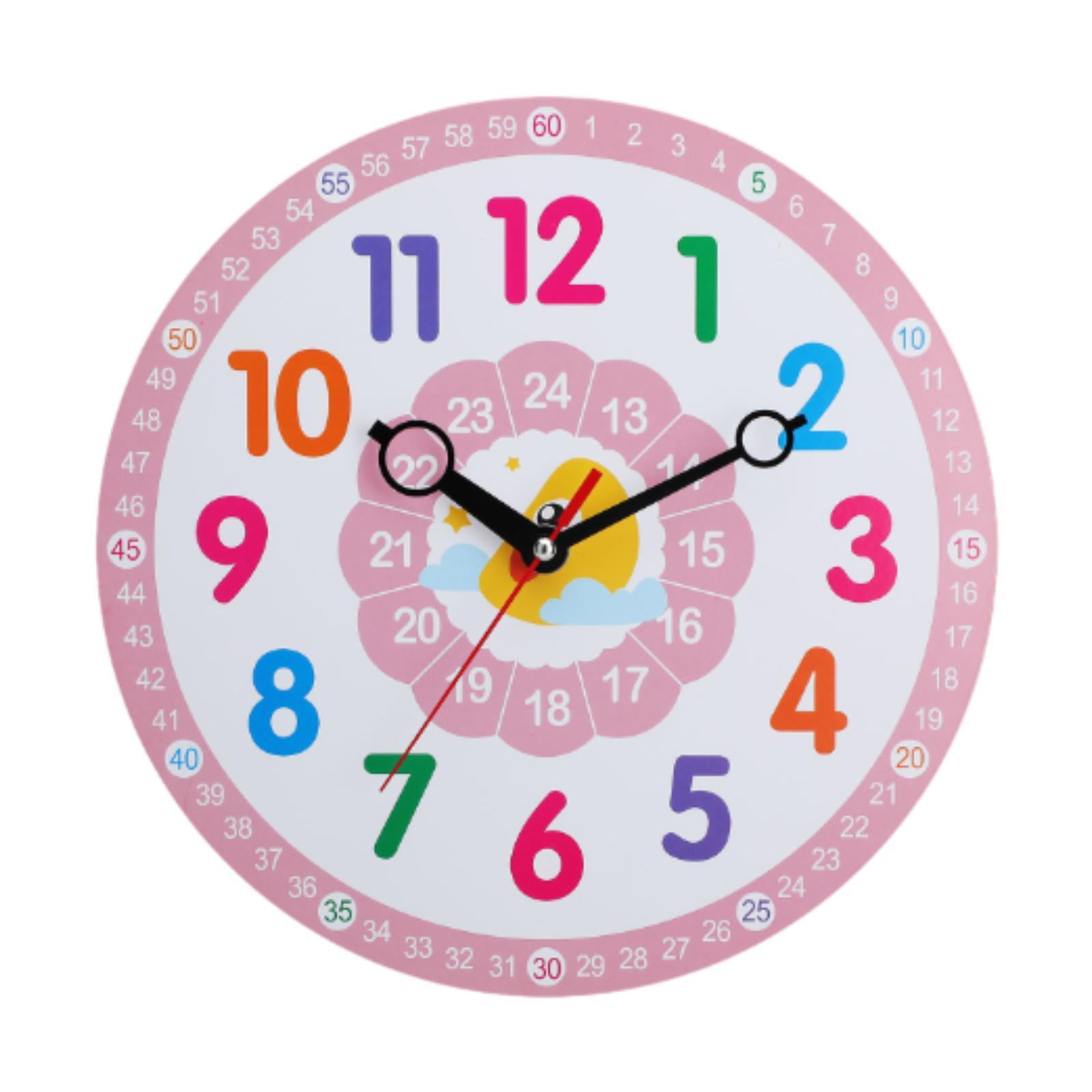 Almencla Learning Clocks for Kids al for Teacher Home Early Development ...