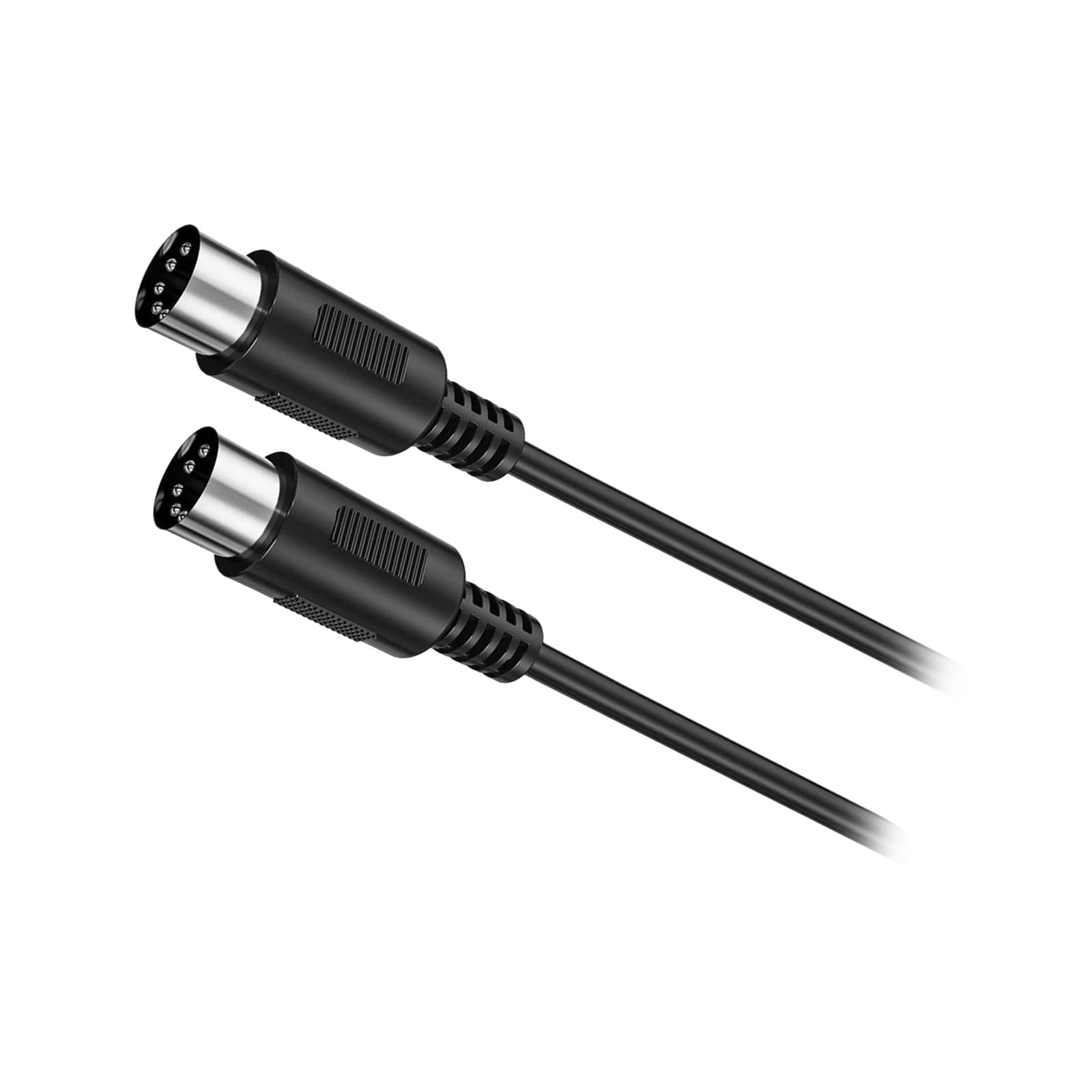Almencla Male to Male 5-pin Din MIDI Cable,MIDI Cable Audio Extension ...