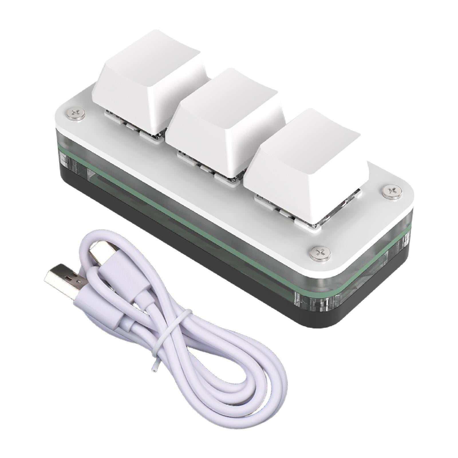 Almencla Mini 3 Key Keypad Mechanical Gaming Keyboard Professional ...