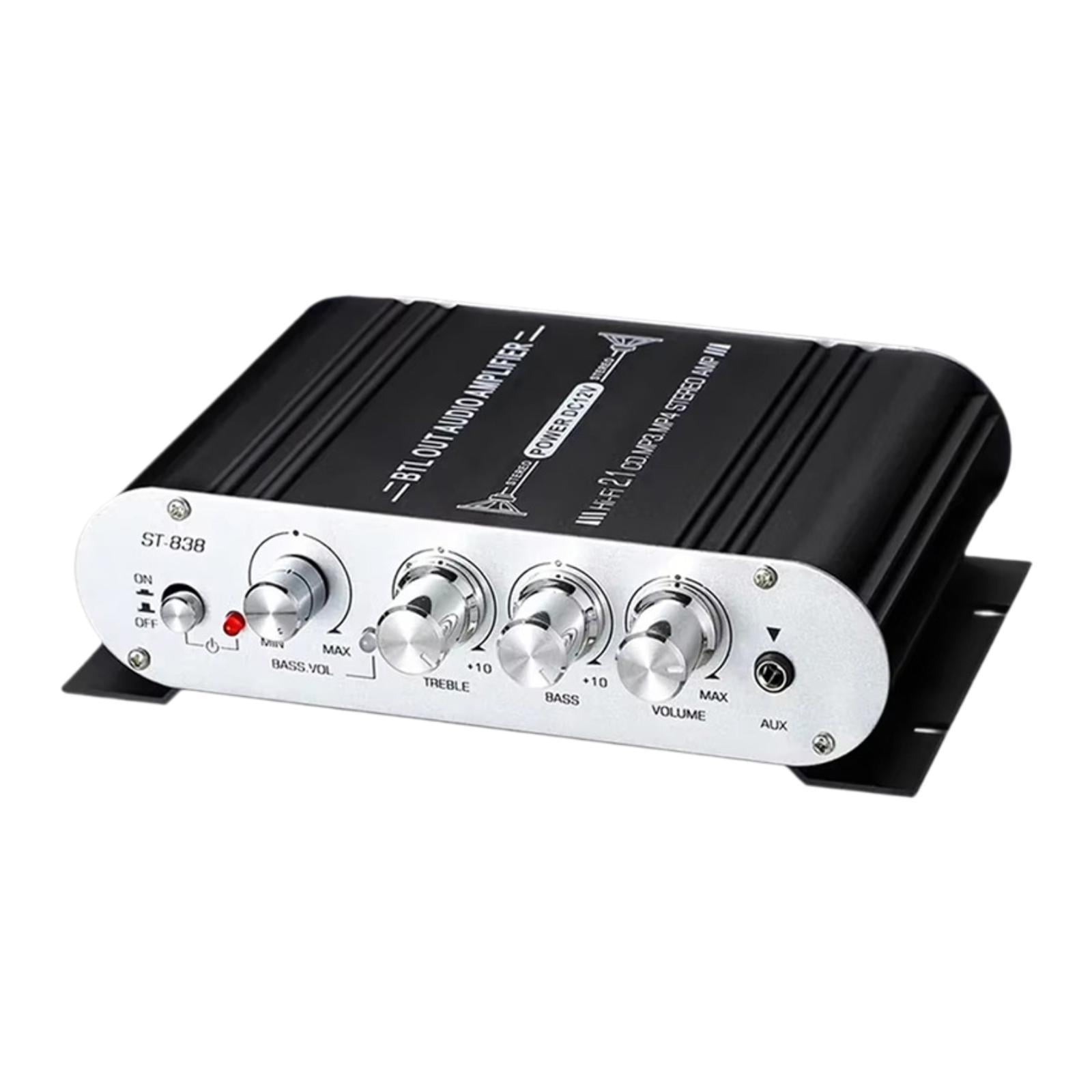 Almencla Mini Audio Power Amplifier Audio Amplifier Stable Heavy Bass ...