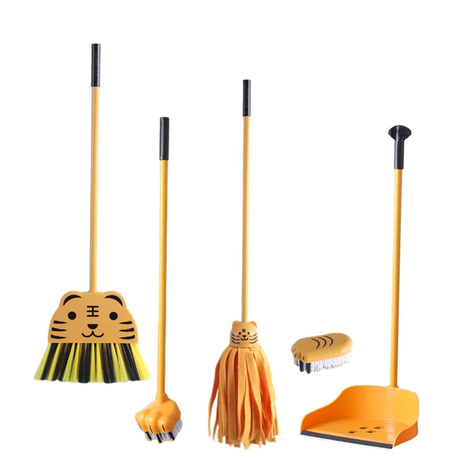 Almencla Mini Broom and Dustpan Set for Kids Children Housekeeping ...