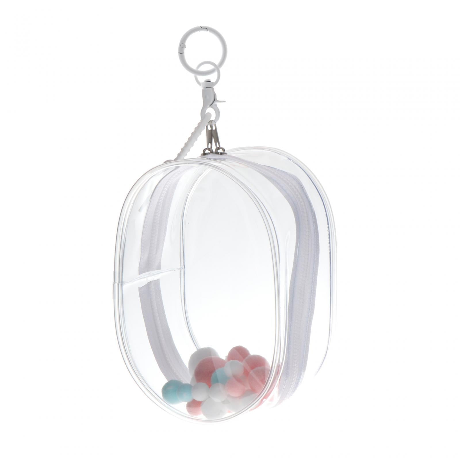 Almencla Mini Figure Storage Case Clear Figure Display Bag with ...