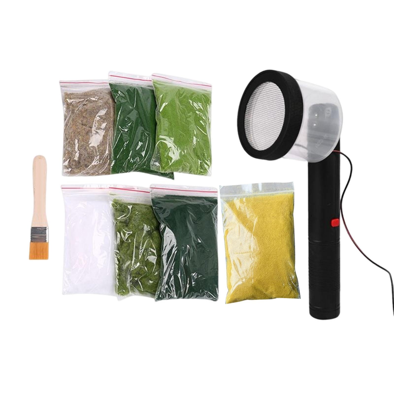 Almencla Mini Static Grass Flocking DIY Scene Modelling Electrostatic ...