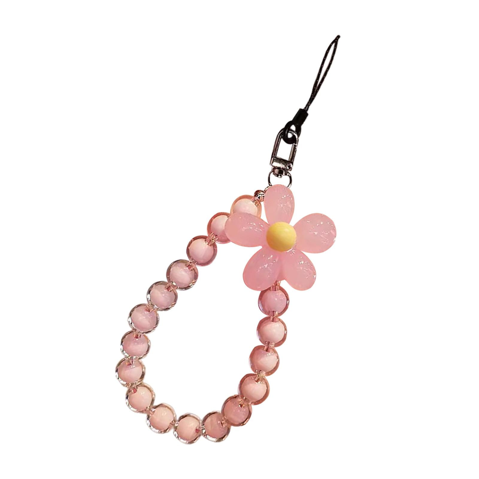 Almencla Mobile Phone Charm Lanyard Acrylic Cute Camera Charm Strap ...
