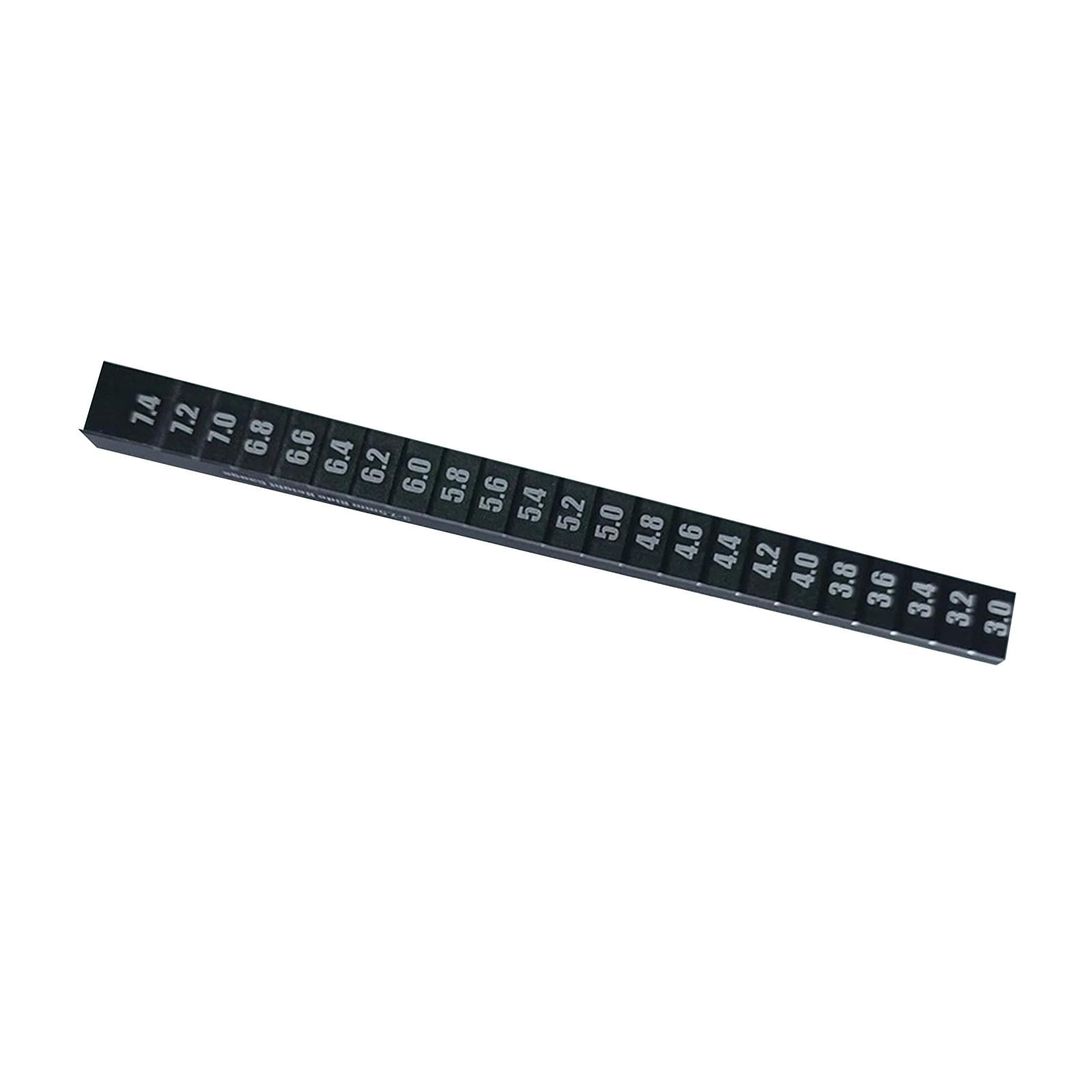 Almencla Model Car Adjustment Ruler RC Car Ride Height Gauge ...