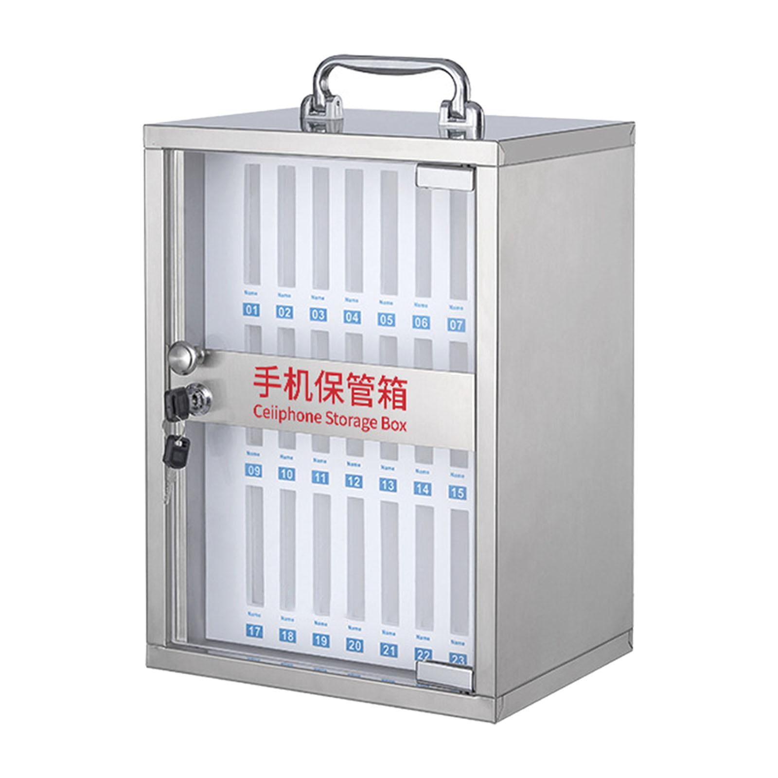 Almencla Phone Storage Cabinet Lock Box Dormitory Meeting Sturdy ...