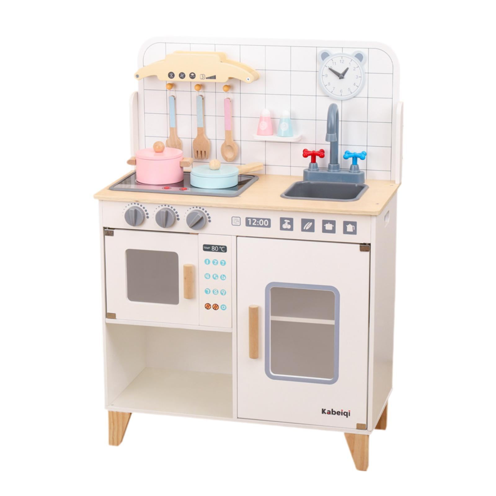 Almencla Playset,Kitchen Set,Role Play Learning Washing Machine with ...