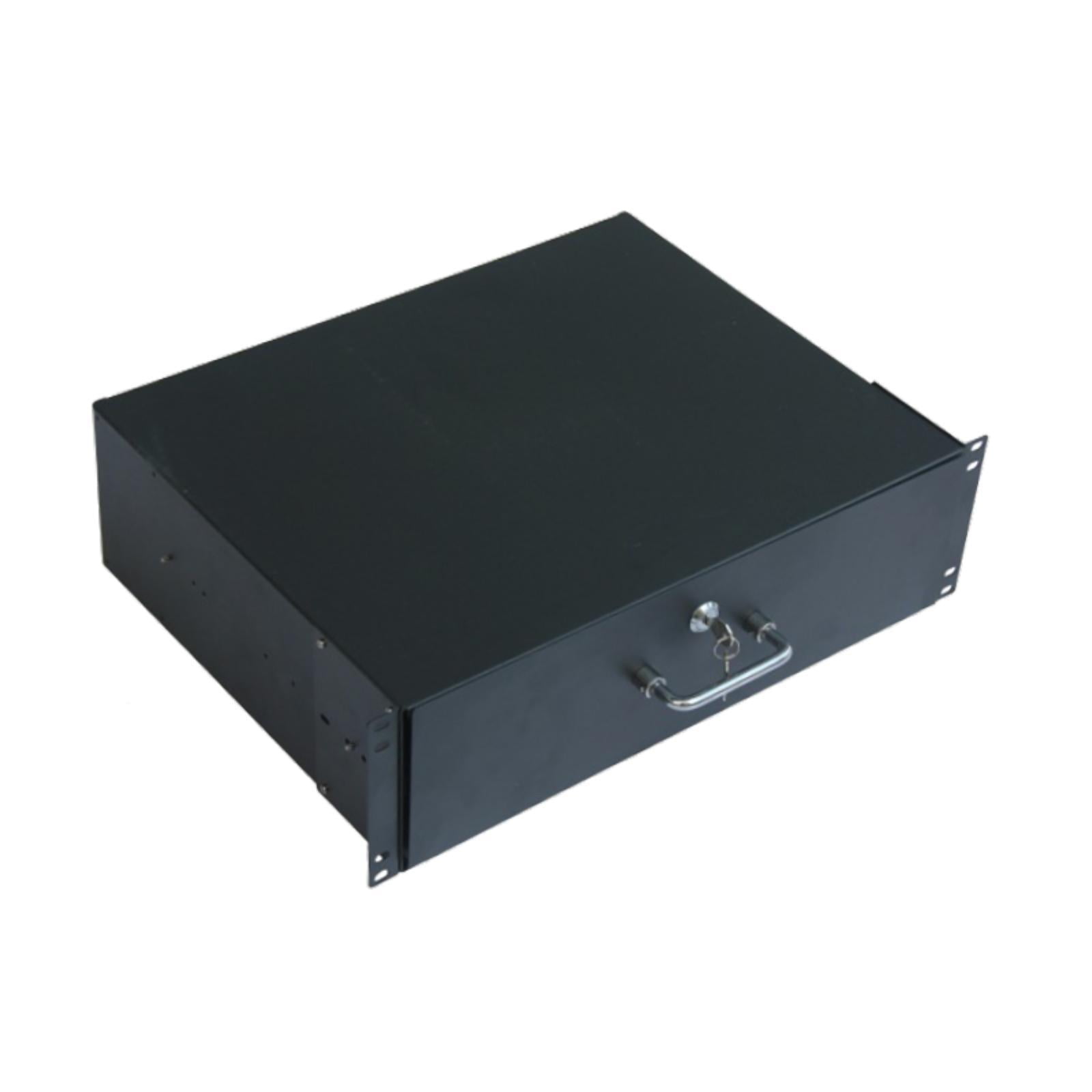 Almencla Rack Mount Drawer for 19in Network Equipment/Server/AV Rack or ...
