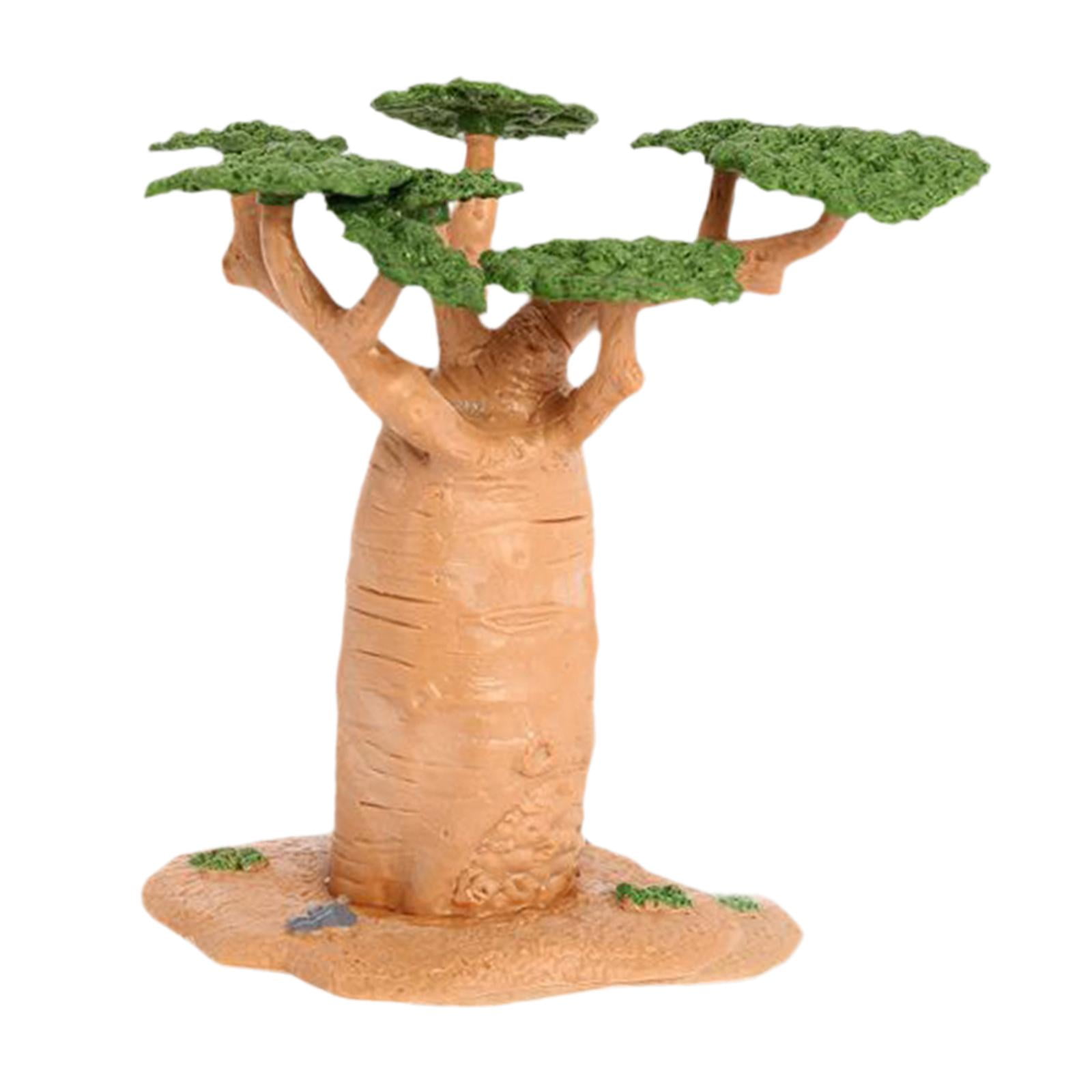 Almencla Railroad Scenery Trees Model Model Trees Figurine Miniature ...