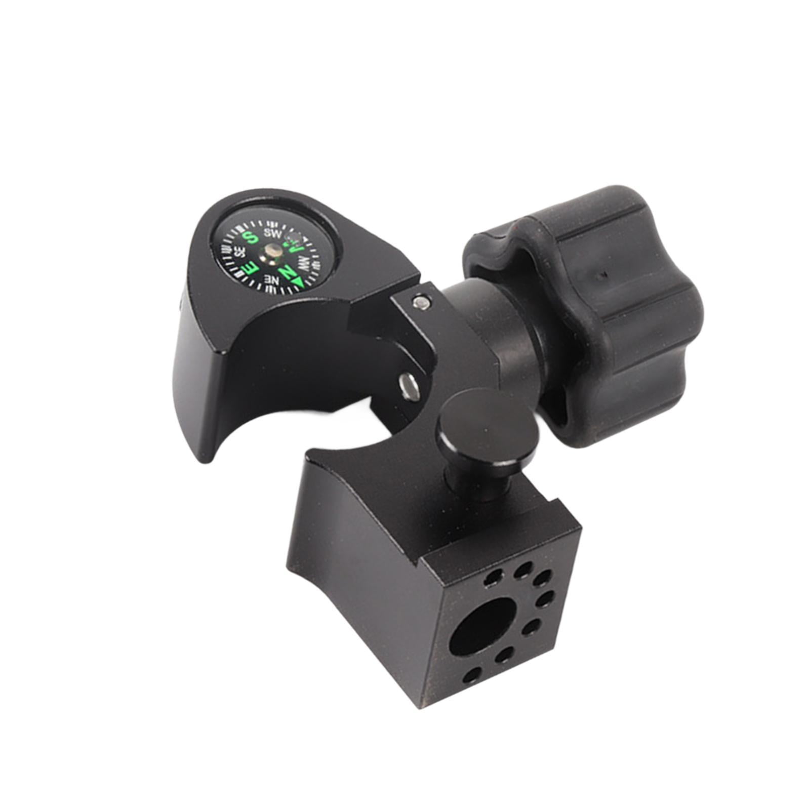 Almencla Rtk Pole Clamp Data Collector Clamp with Compass for Survey ...