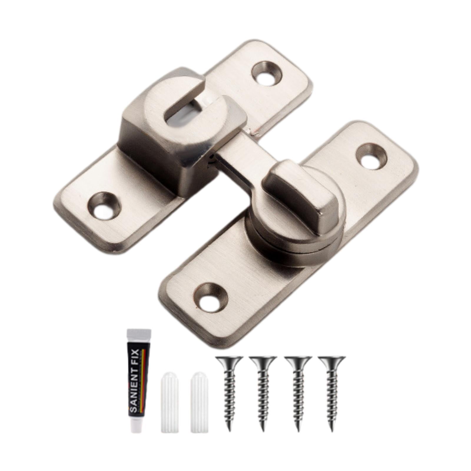 Almencla Sliding Barn Door Lock with Screws Room Door Latch for ...