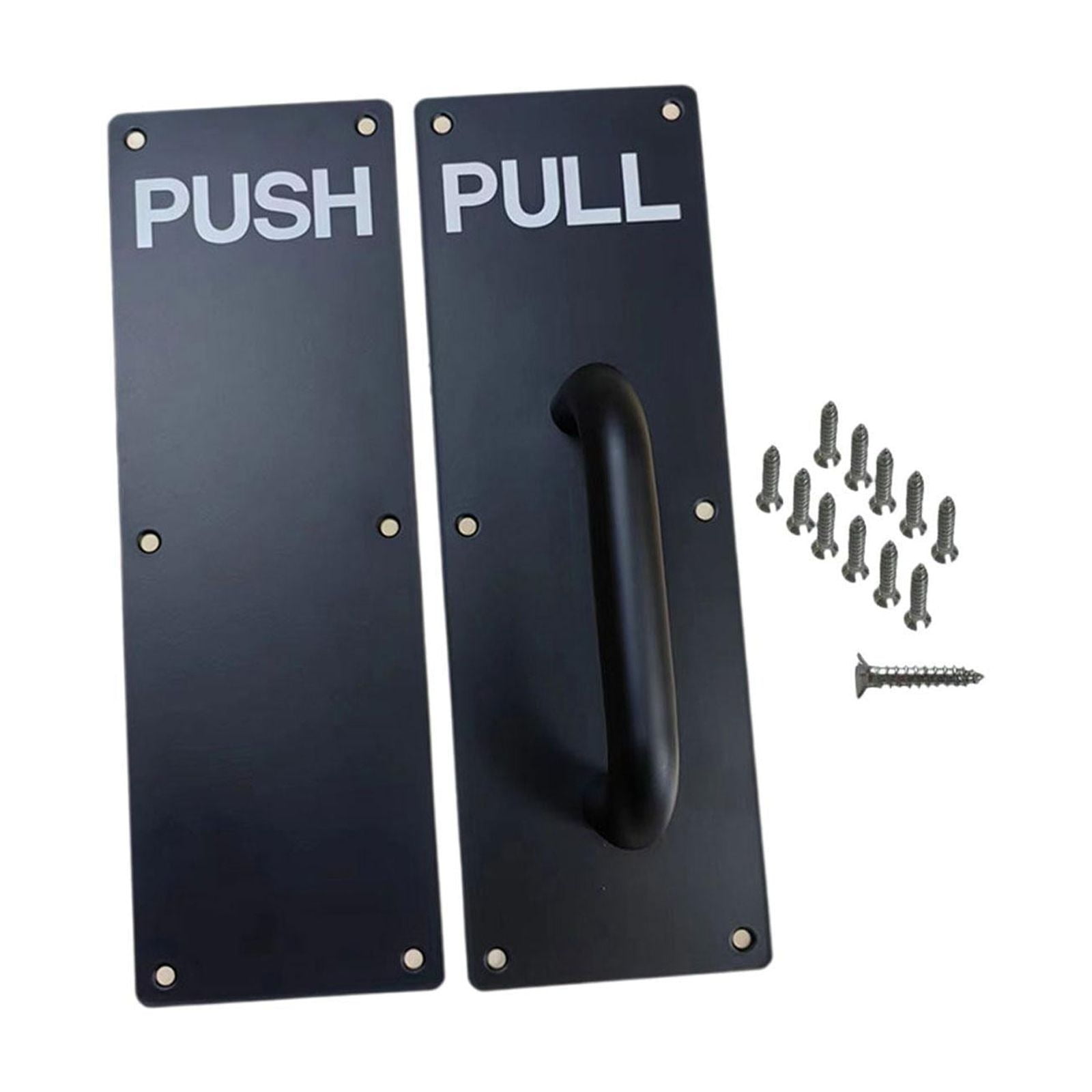 Almencla Stainless Steel Door Handles Pull Push Handles for Office ...