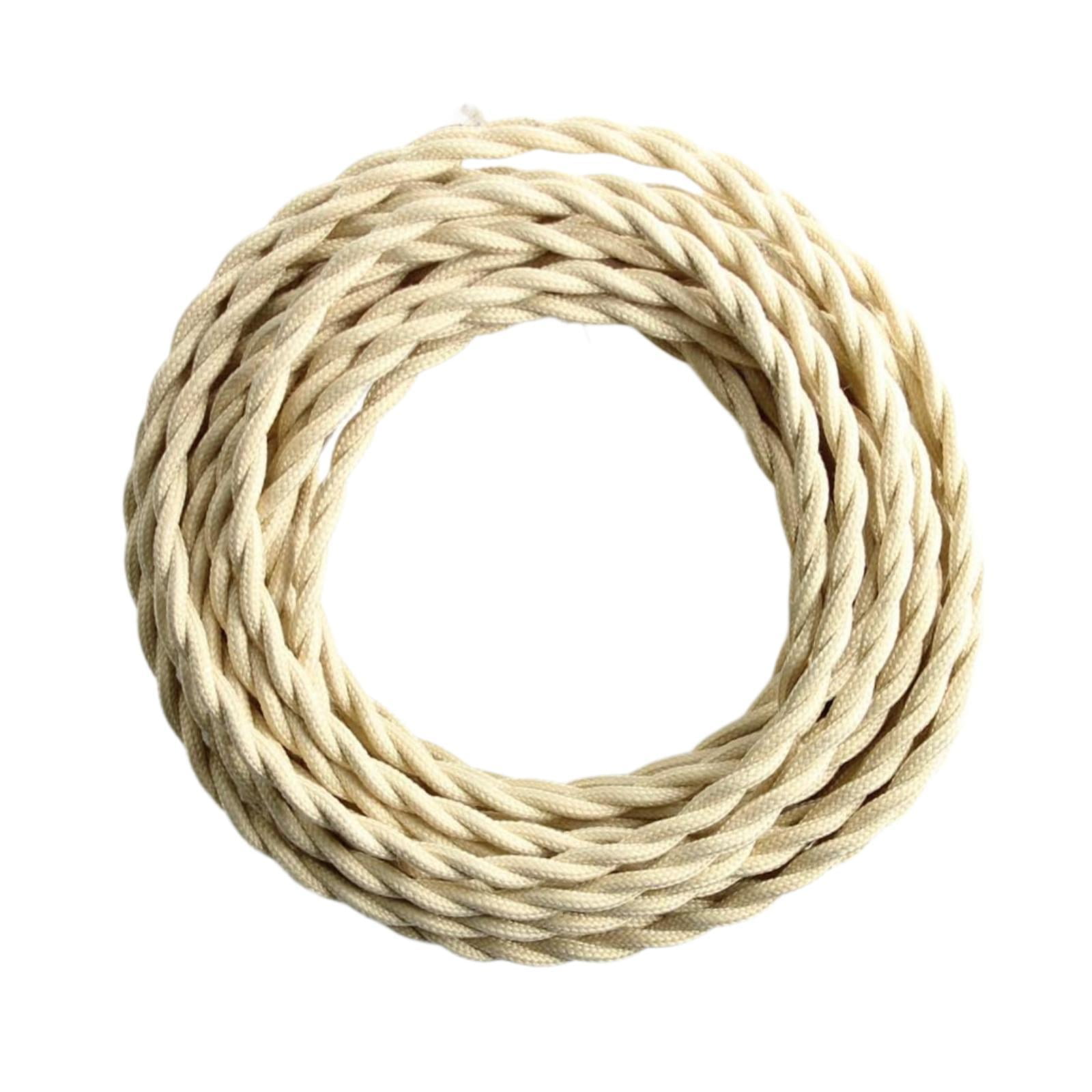 Almencla Twisted Wire Pendant Light Cord Kits Universal 10M Braided ...