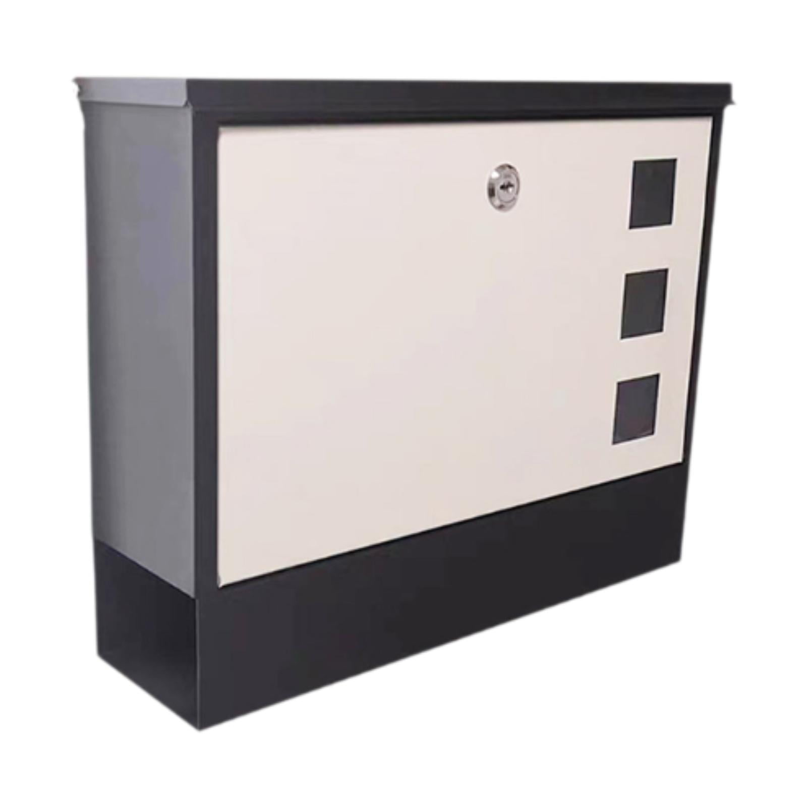 Almencla Wall Mount Mailbox Easy to Install Heavy Duty for Daily ...