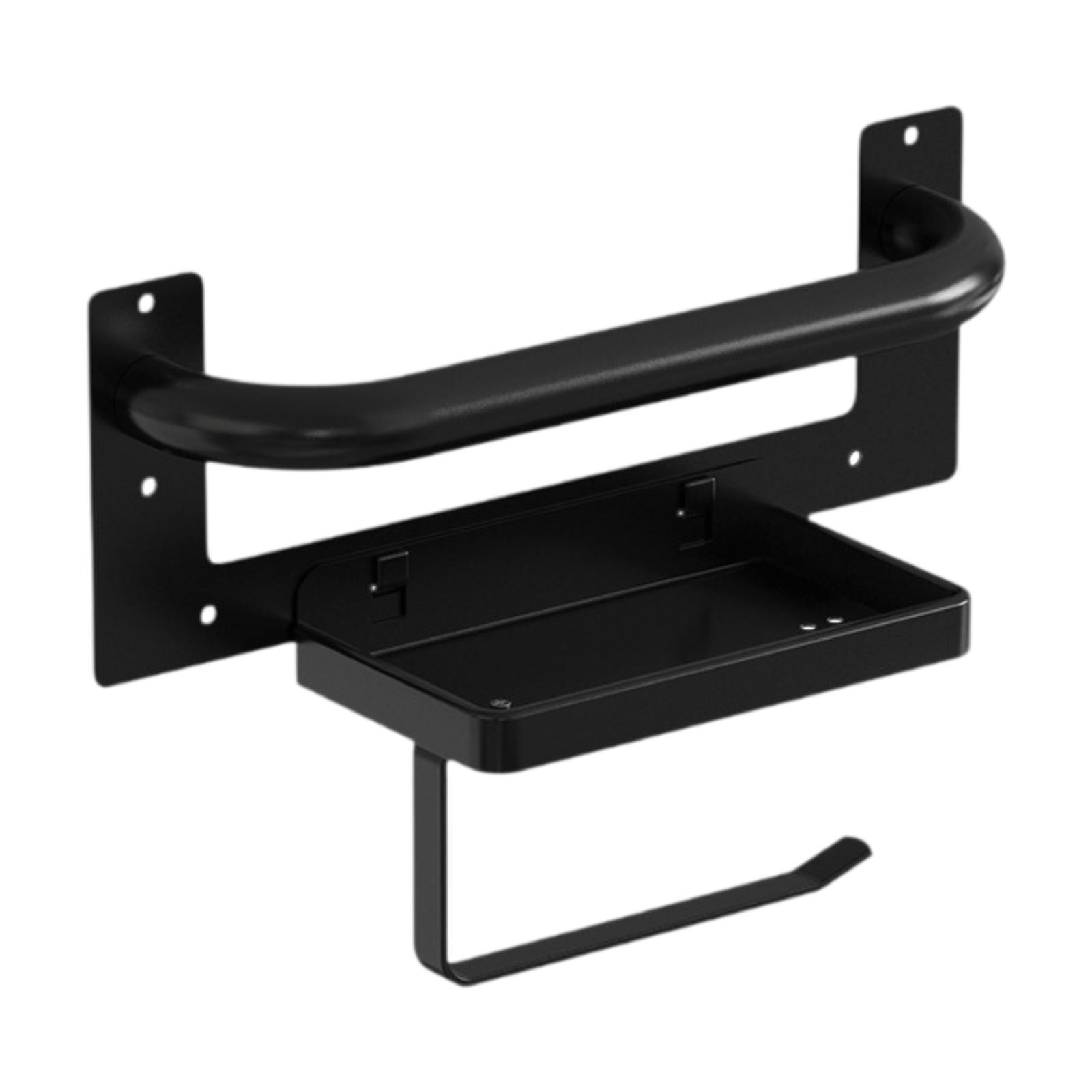 Almencla Wall Mounted Toilet Paper Holder Bathroom Tissue Organizer for ...