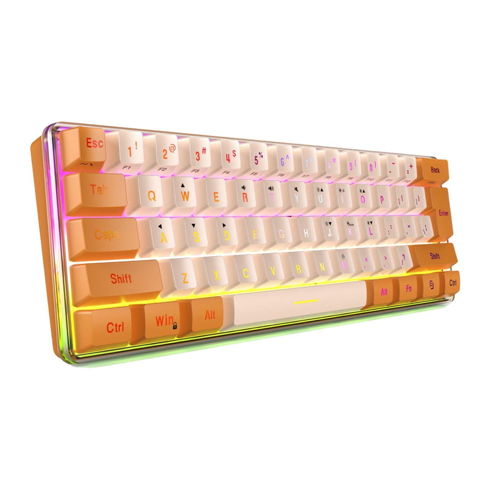 Almencla Wired Gaming Keyboard RGB Backlit, Wear Resistant Fast ...