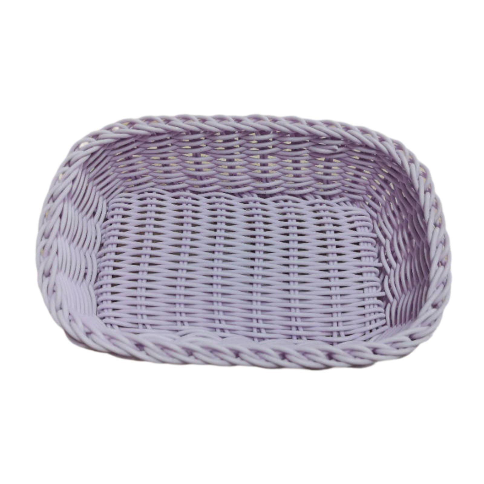 Almencla Woven Shelf Basket Cupboard Basket Key Sundries Storage Basket ...