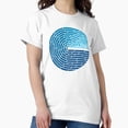 Almighty Ocean Deep Nautical Marine Sea Wave Blue Stencil Vector Art T ...