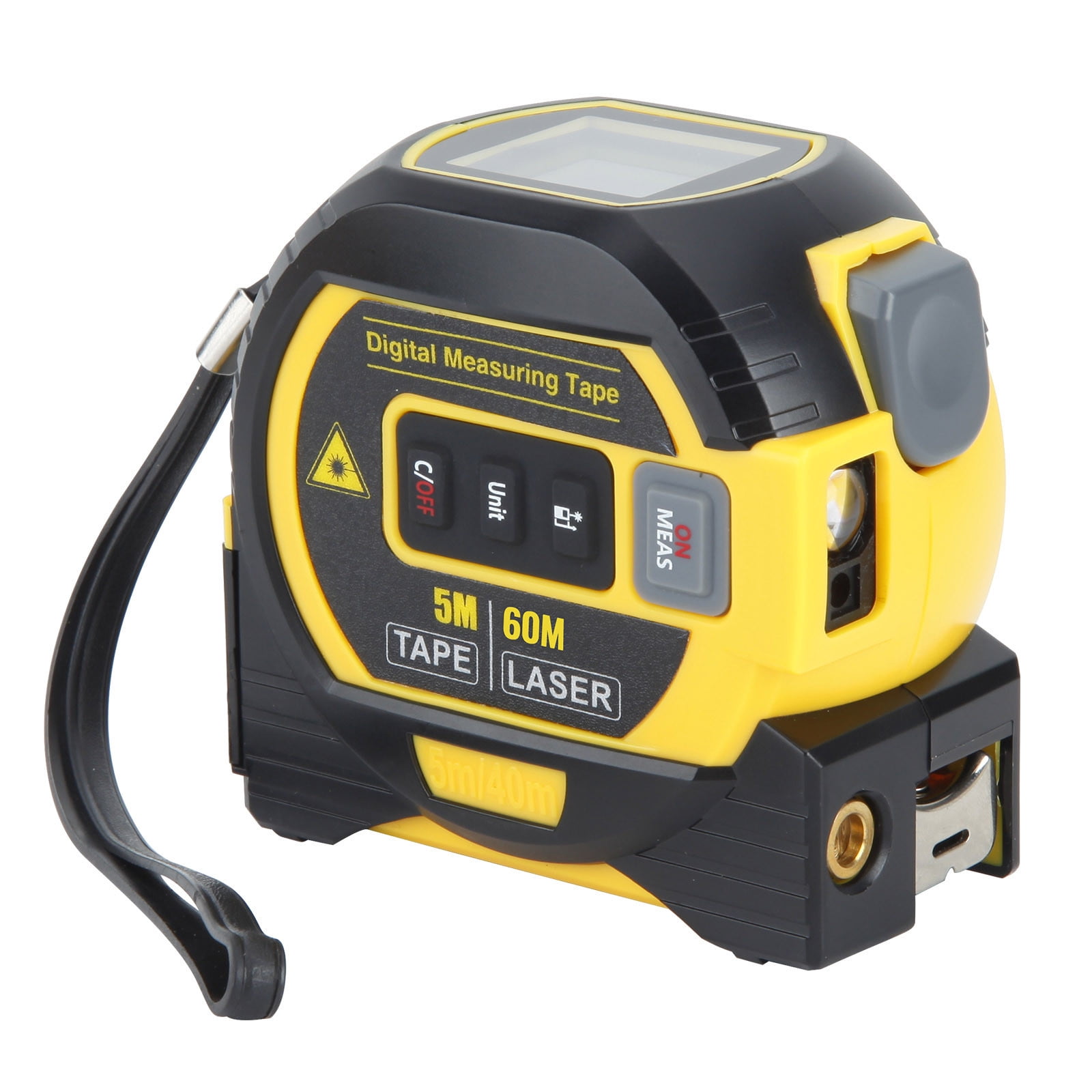 Almighty Ruler, 3-in-1 Digital Measuring Tape LCD Backlight, Excitation ...