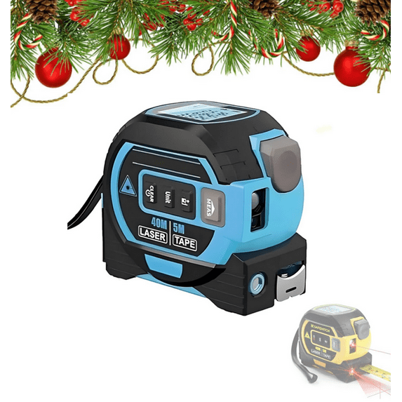 Almighty Ruler, 3-in-1 Infrared Laser Tape Measuring, The Almighty ...