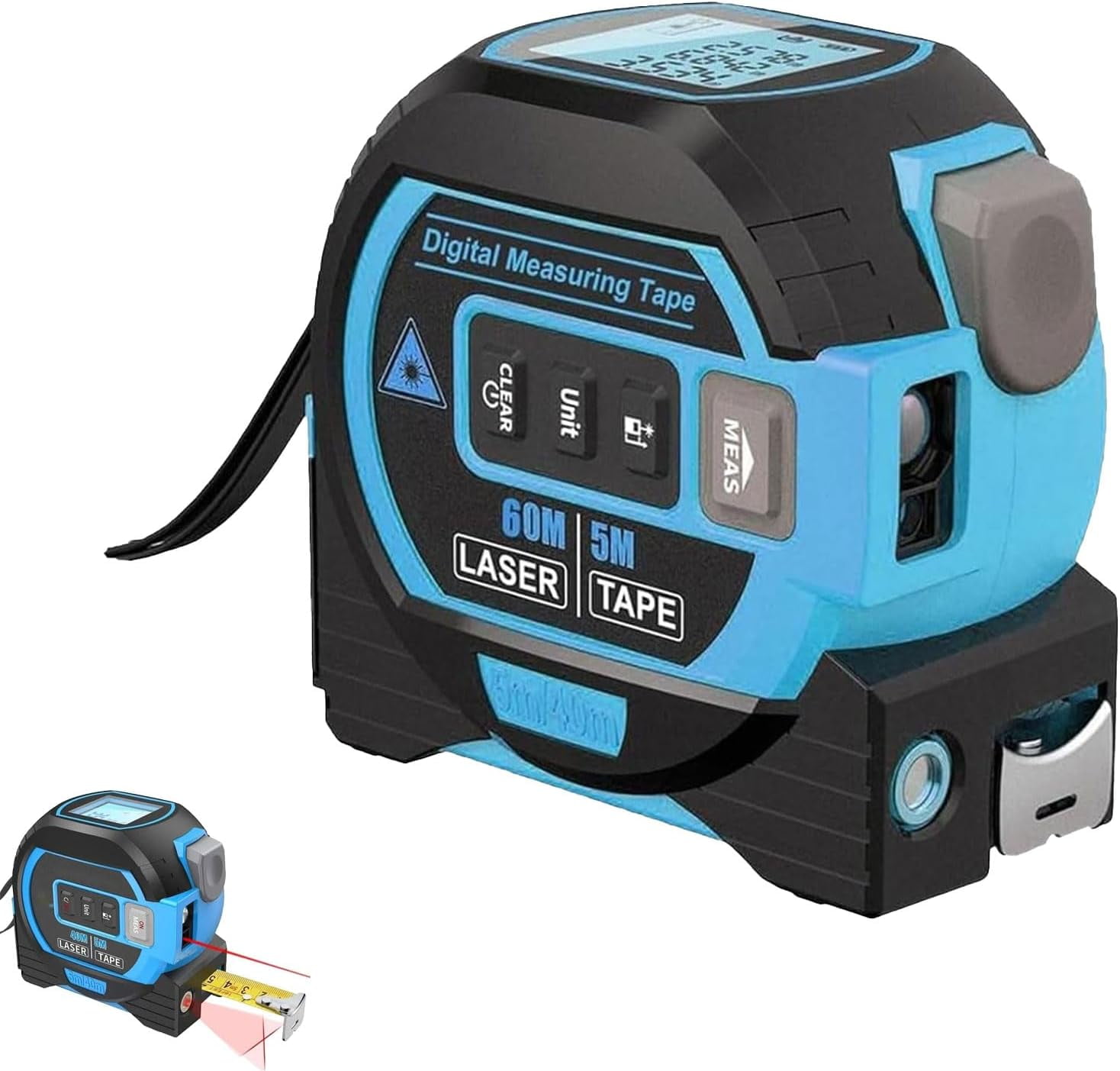 The Almighty Ruler 3-in-1 Laser Measuring Tape, Almighty Ruler ...