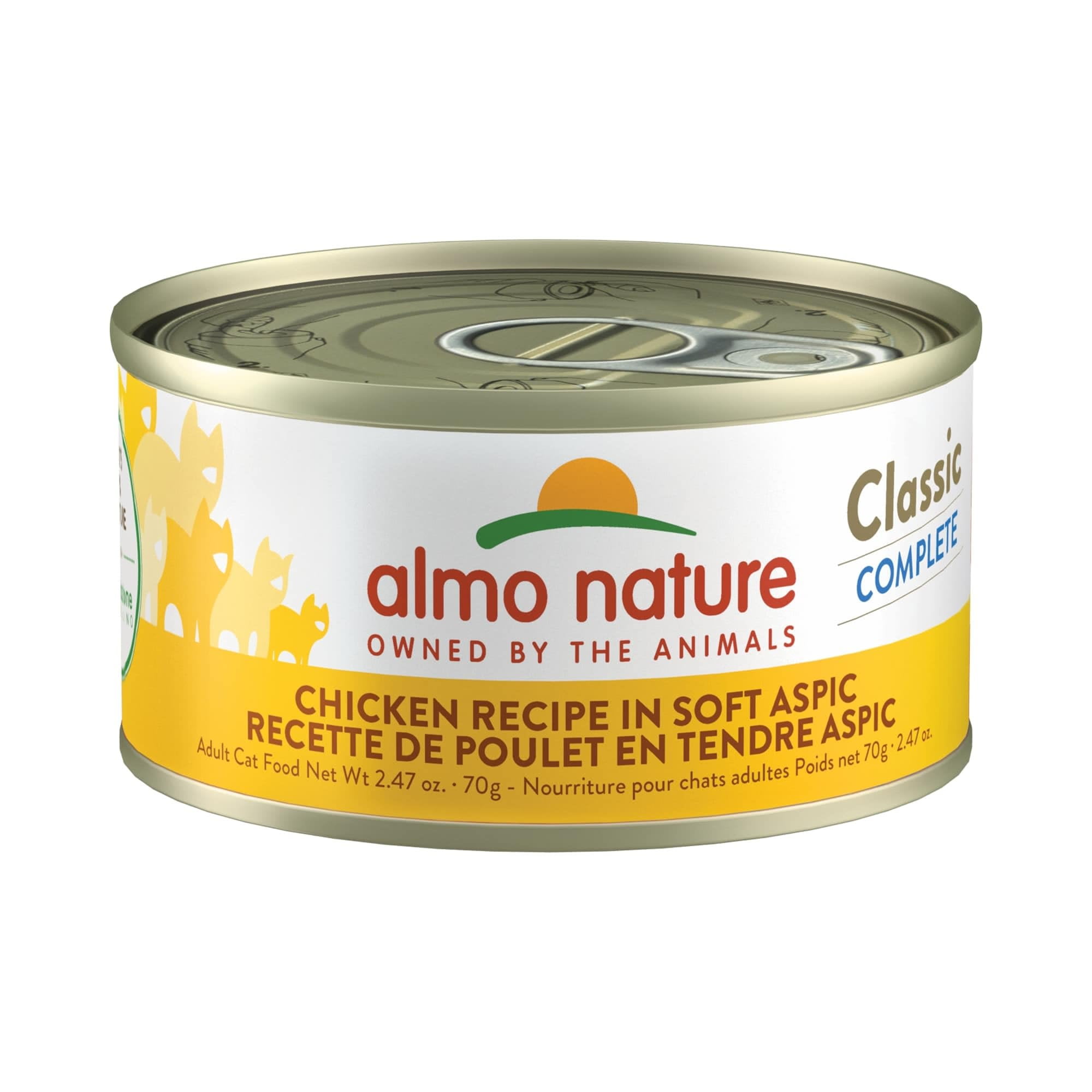 Almo Nature: Classic Complete Cat 12 Pack: Chicken Recipe In Soft Aspic ...