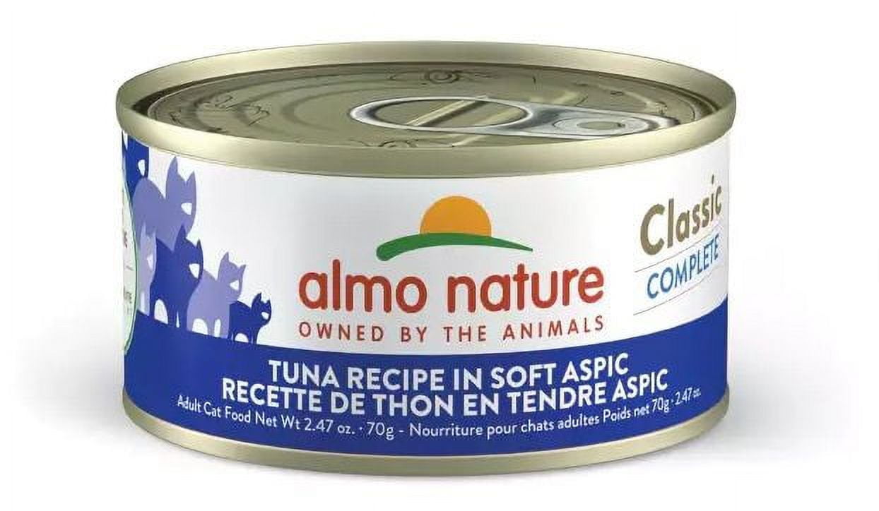 Almo Nature Classic Complete Premium cat food Tuna recipe in soft aspic ...