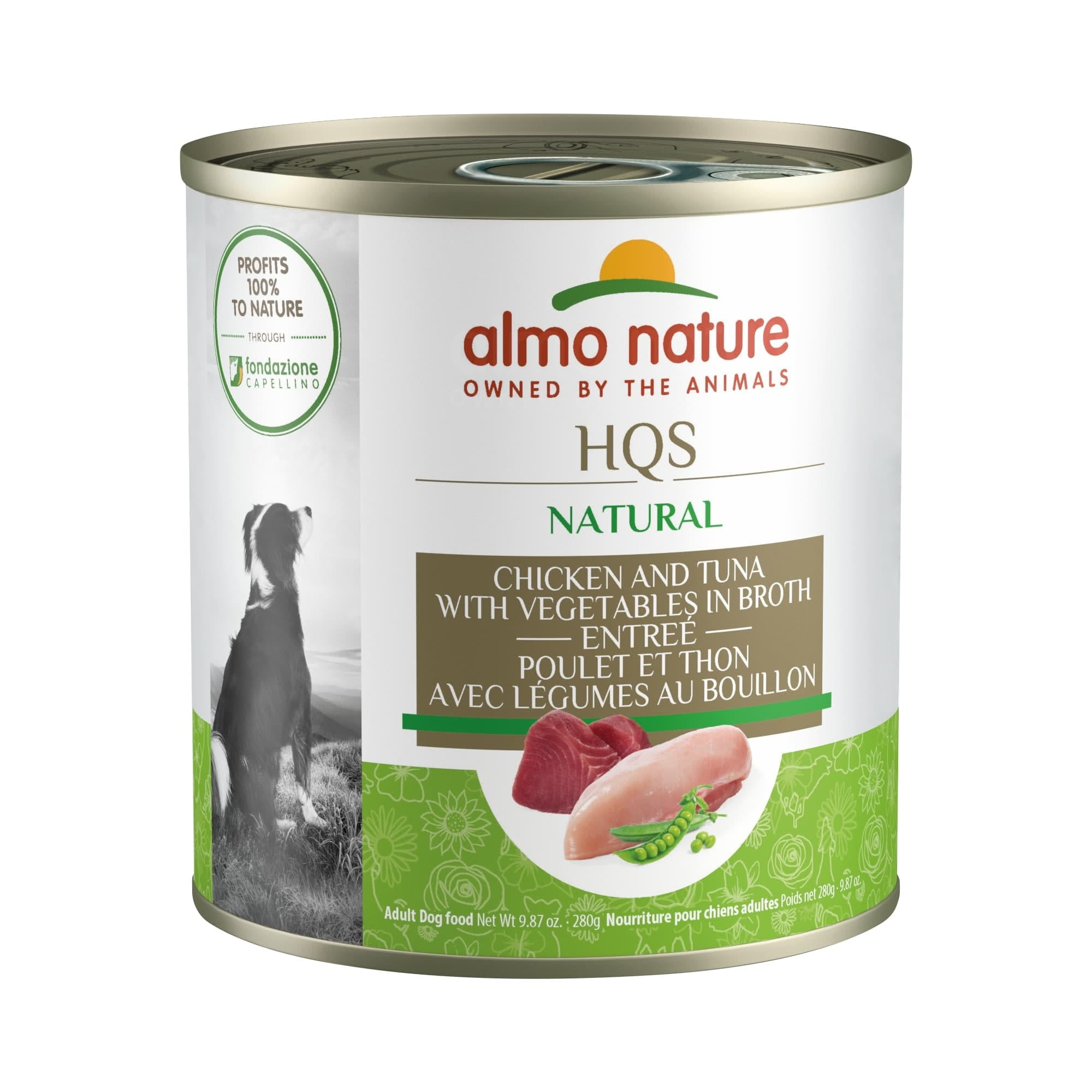 Almo Nature: HQS Natural Dog 12 Pack: Chicken & Tuna With Vegetables In ...