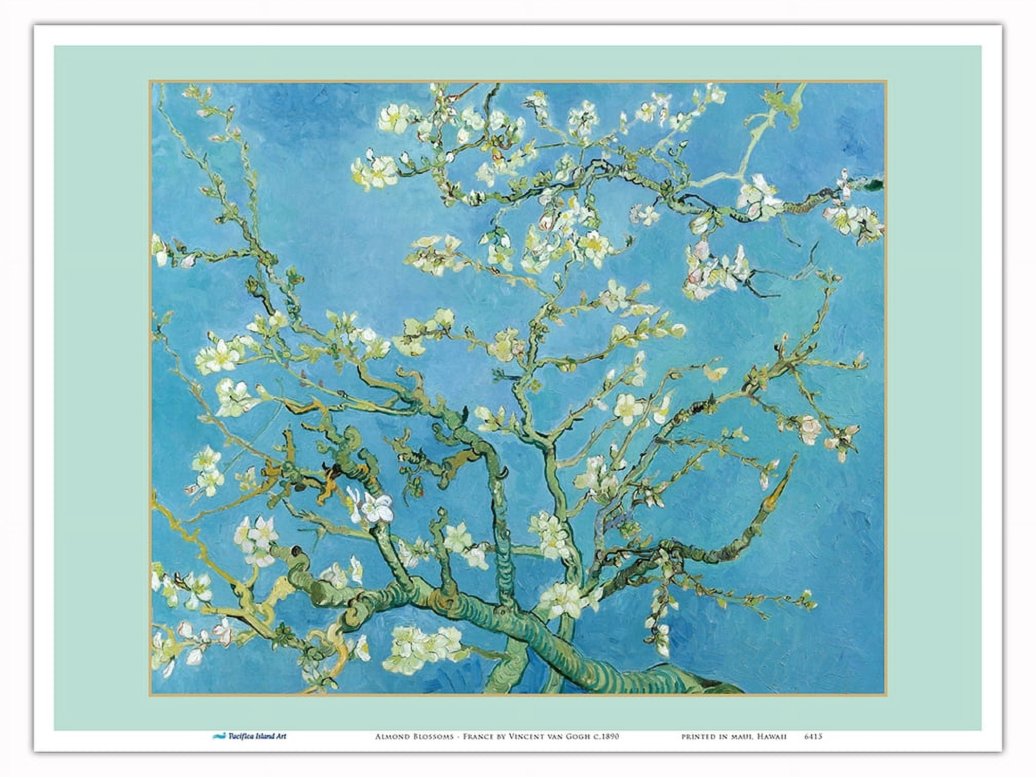 Almond Blossoms - Saint-Rémy-de-Provence France - From an Original ...