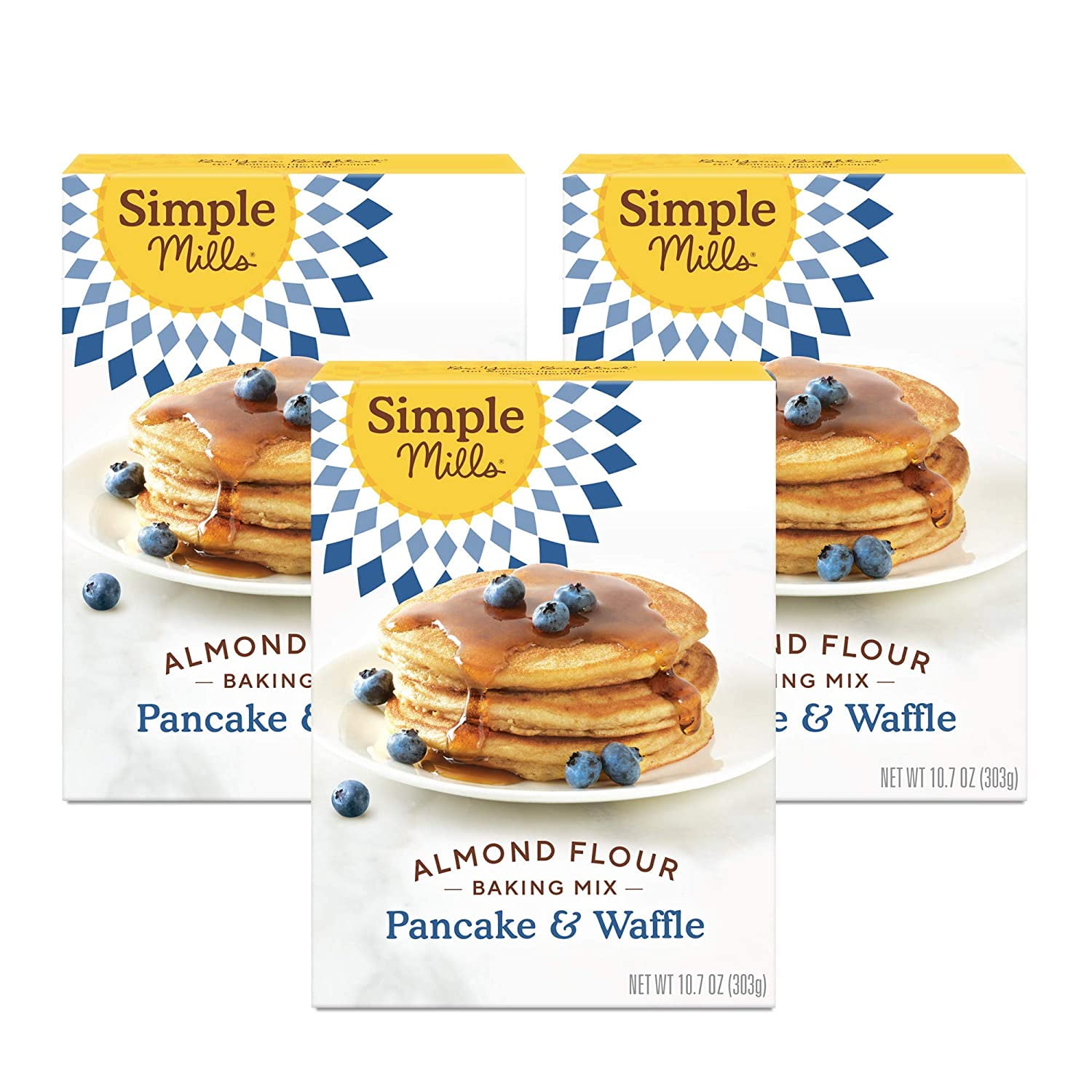 Almond Flour Pancake & Waffle Mix, Original - Gluten Free, Plant Based ...