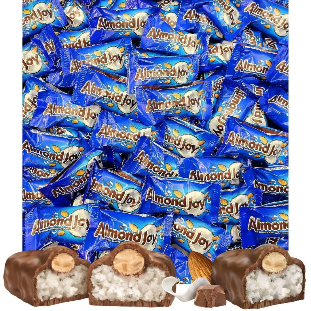 Almond Joy Miniature Bars - Coconut And Almond Milk Chocolate Candy – Over 65 Individually ...