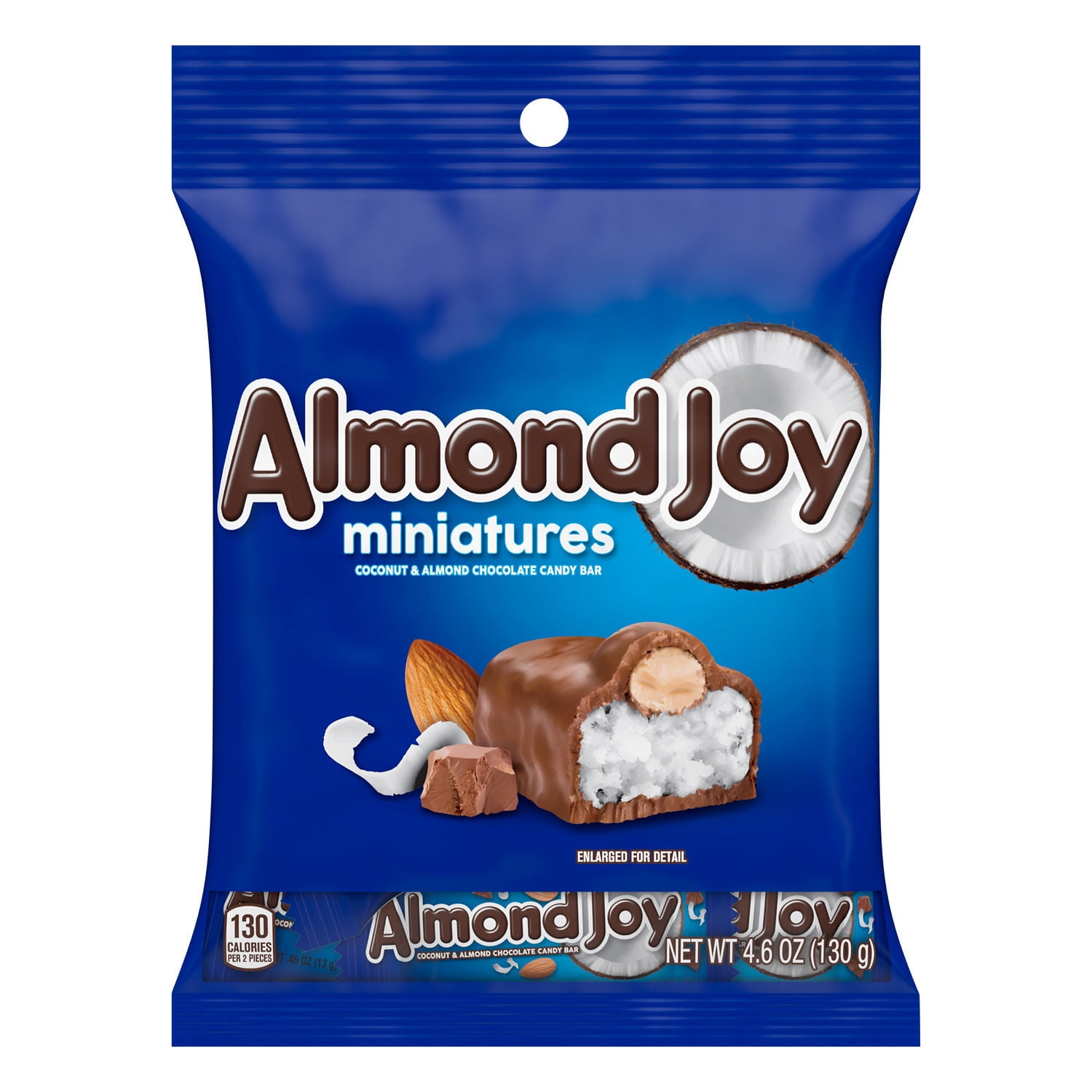 Almond Joy Gluten-Free Miniatures Coconut and Almond Chocolate Candy, 4.6 oz Bag - Walmart.com
