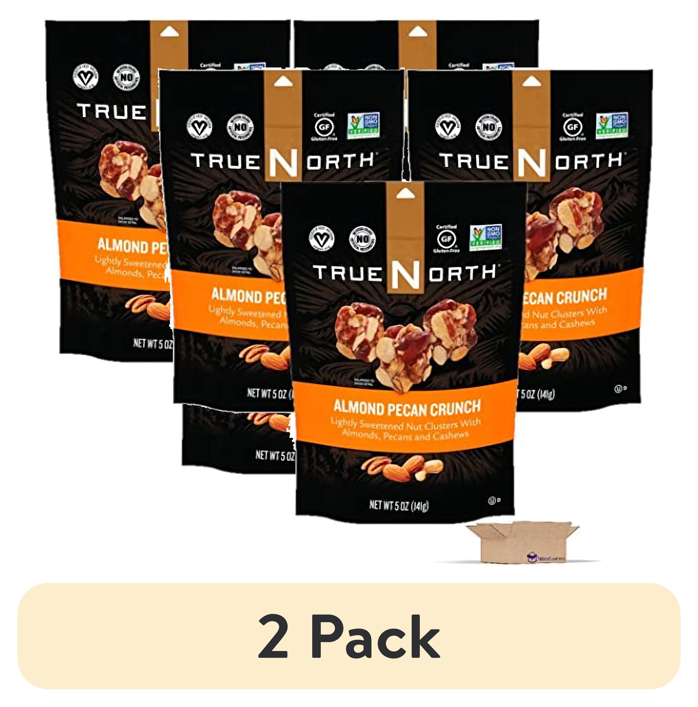 (2 pack) Almond Pecan Crunch Nut Clusters Value Pack 5 Ounce | Pack of ...