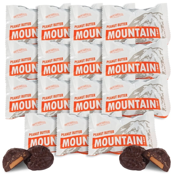 Almond Roca Case of BCF26 15 Peanut Butter Mountain Bars - 1.6oz ...
